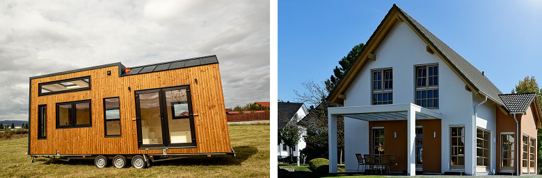 Tiny House vs. Traditionelles Wohnen - Ein Vergleich | OÖ Versicherung